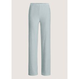 Alba Moda Damen Jerseyhose "Hose Hose"salbei, Gr. 40, Obermaterial: 70% Baumwolle CO. 25% Polyester PES. 5% Elasthan EL., Hosen