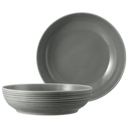Seltmann Weiden Schale "Foodbowl Terra ø 25,5 cm 2er Set", B/H/L: 25,5cm, grau, Schüsseln