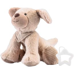 Sterntaler Baby Spieluhr "Hund Lucky, M", grau, Polyester, B:20cm H:16cm T:11cm, Spieluhren