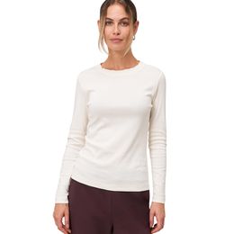 Zero Damen Kurzarmshirt "Damen mit Wellenkante"eggnog, Gr. 42, unifarben, Jersey, Obermaterial: 100% Baumwolle, Shirts, weiteres Detail