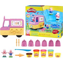 Hasbro Kinder Knetform-Set "Play-Doh Peppas Eiswagen", bunt, Kneten