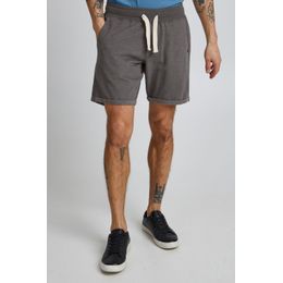 Blend Herren Sweatshorts "BHTimo"pewter mix, Gr. XXL, unifarben, Sweatware, 60% Baumwolle, 40% Polyester, Hosen, Kurze Hose mit fixierten Saumkanten