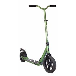SIX DEGREES Scooter "Aluminium Scooter All Terrain 300/205 mm", B:53cm L:107cmgrün, Roller