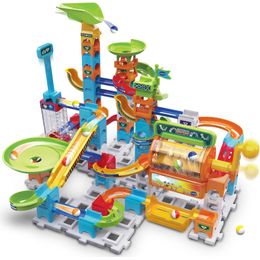 Vtech Baby Kugelbahn "Marble Rush - Super Action Set L100 E", bunt, Kunststoff, Kugelbahnen