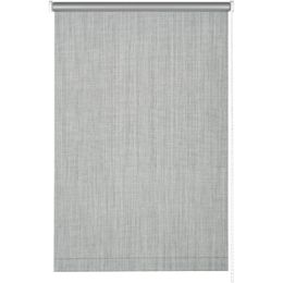 Seitenzugrollo Gardinia, B:92cm H:180cm, grau, Polyester, Rollos, "Blackout Deluxe", energiesparend mit Thermobeschichtung
