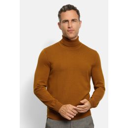 OLYMP Herren Strickpullover "OLYMP Casual Strick"messing, Gr. XL, 100% Schurwolle, Pullover