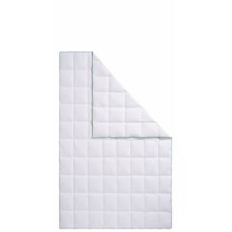 fj&ouml;dur Daunenbettdecke FJ&Ouml;DUR, B:200cm L:200cm, wei&szlig;, Bezug: 100% Baumwolle. F&uuml;llung: 80% Daunen, 20% Federn, Bettdecken, "Fee, Bettdecke 135x200, 155x220
