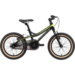 Bikestar Kinderfahrrad "Mountain", 25cm, 16 Zoll (40,64cm), schwarz, Fahrräder