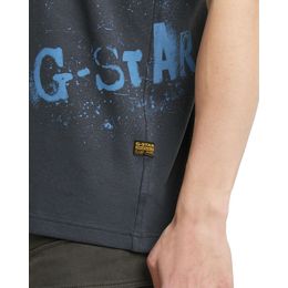 G-Star Raw G-STAR Damen T-Shirt "Sprayed T-Shirt"india ink, Gr. L, 100% Baumwolle (Biologisch), Shirts