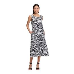 Betty Barclay Damen Sommerkleid "Damen weiter Ausschnitt", schwarz, Gr. 40, Obermaterial: 100% Viskose, Kleider, Druck