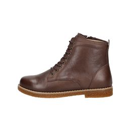 Andrea Conti Damen Schn&uuml;rstiefelette "Andrea Conti Stiefelette Leder", Gr. 36, braun, Leder, Schuhe