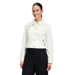 Betty Barclay Damen Jackenblazer "Damen langarm", wei&szlig;, Gr. 46, Denim/Jeans, Obermaterial: 92% Baumwolle, 6% Elastomultiester, 2% Elasthan, Blazer,