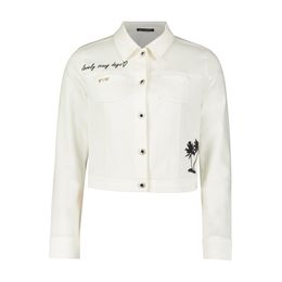 Betty Barclay Damen Jackenblazer "Damen langarm", wei&szlig;, Gr. 46, Denim/Jeans, Obermaterial: 92% Baumwolle, 6% Elastomultiester, 2% Elasthan, Blazer,