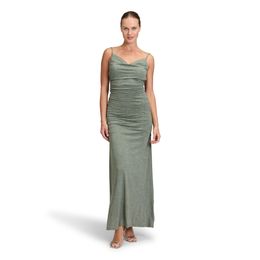 Vera Mont Damen Abendkleid "Damen mit Wasserfallausschnitt", gr&uuml;n, Gr. 42, Jersey, Obermaterial: 95% Polyester, 5% Elasthan; Futter: 100% Polyester,