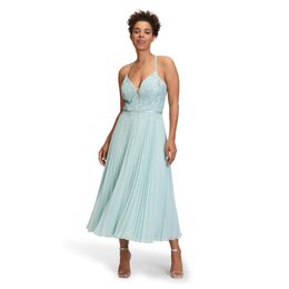 Vera Mont Damen Abendkleid "Damen mit Stickerei", lila, festlich, Gr. 36, Obermaterial: 100% Polyester; Besatz: 100% Polyamid; Futter: 100%