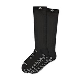 LASSO GEAR Herren Tennissocken "Lasso Gear LASSO GRIP OTC Knee High Compression Grip Socks Black", Gr. XLschwarz, 62% Polyamid, 29% Polyester, 9%
