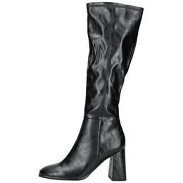 Steve Madden Damen High-Heel-Stiefel "Steve Madden Stiefel Lederimitat", Gr. 36schwarz, Lederimitat, Schuhe