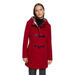 Gil Bret Damen Outdoorjacke "Damen mit Kapuze", rot, Gr. 46, Obermaterial: 75% Wolle, 20% Polyamid, 5% Kaschmir; Besatz: 75% Wolle, 20% Polyamid, 5%