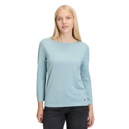 BETTY & CO BETTY & CO Damen 3/4-Arm-Shirt "Damen mit 3/4 Arm", blau, Gr. L, Obermaterial: 64% Viskose, 31% Polyester, 5% Elasthan, Shirts