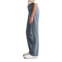 Marc O'Polo Damen Schlagjeans "aus Bio-Baumwoll-Stretch", blau, Gr. 31, MARC O'POLO DENIM, unifarben, Obermaterial: 98% Baumwolle, 2% Elasthan, Jeans