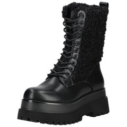 Replay Damen Schn&uuml;rstiefel "Replay Stiefel Lederimitat/Textil", Gr. 36schwarz, Lederimitat, Textil, Schuhe