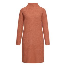 Cartoon Damen Strickkleid "Damen mit Stehkragen", braun, Gr. 42, Obermaterial: 52% Polyester, 38% Polyacryl, 8% Wolle, 2% Elasthan, Kleider