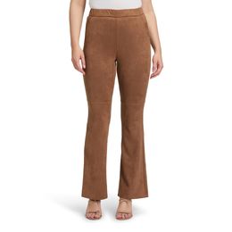 Betty Barclay Damen Schlupfhose "Damen Slim Fit", braun, Gr. 46, Obermaterial: 92% Polyester, 8% Elasthan, Hosen