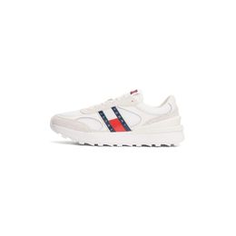 Tommy Jeans Sneaker 'Technical Running Ess' Herren Gr&ouml;&szlig;e 44 dunkelblau / kirschrot / wei&szlig;