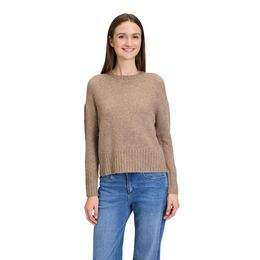 Cartoon Damen Strickpullover "Damen mit Rundhalsausschnitt", braun, Gr. 42, Obermaterial: 60% Polyacryl, 30% Polyamid, 8% Wolle, 2% Elasthan,