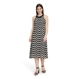 BETTY & CO BETTY & CO Damen Neckholderkleid "Damen ohne Arm", schwarz, Gr. 38, Obermaterial: 100% Polyester; Besatz: 58% Viskose, 38% Polyester, 4% Elasthan;