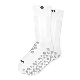 LASSO GEAR Kinder Tennissocken "Lasso Gear LASSO GRIP CREW", Gr. Lweiß, 62% Polyamid, 29% Polyester, 9% Elasthan, Socken