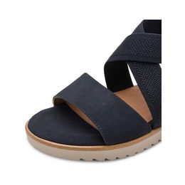 Jana Damen Sandalette, Gr. 38, schwarz, Lederimitat, Schuhe