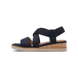Jana Damen Sandalette, Gr. 39, schwarz, Lederimitat, Schuhe