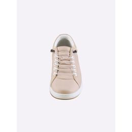 Andrea Conti Damen Sneaker, Gr. 37puderrosa, Glattleder, Leder, Rindsleder, Schuhe