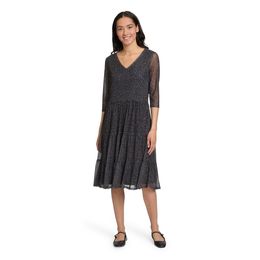 Vera Mont Damen Sommerkleid "Damen mit Stufen", gr&uuml;n, Gr. 38, Mesh, Obermaterial: 95% Polyester, 5% Elasthan. Futter: 100% Polyester, Kleider