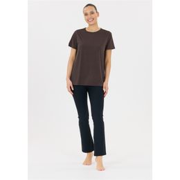 ENDURANCE ATHLECIA ATHLECIA Herren Funktionsshirt "LIZZY", braun, Gr. 40, meliert, 88% Polyester, 12% Elasthan, Shirts, mit QUICK DRY-Technologie