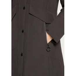 Betty Barclay Damen Outdoorjacke "Damen mit abnehmbarer Kapuze", gr&uuml;n, Gr. 42, Obermaterial: 88% Polyester, 12% Elasthan. Besatz: 100% Polyamid.