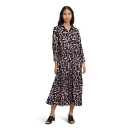 BETTY & CO BETTY & CO Damen Sommerkleid "Damen mit Print", braun, Gr. 42, Obermaterial: 100% Baumwolle, Kleider, Druck