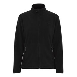 North Bend Damen Fleecejacke "Fleecejacke NBConna W", schwarz, Gr. 40, Obermaterial: 100% Polyester PES., Jacken