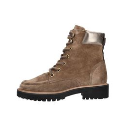 Paul Green Damen Schn&uuml;rstiefelette "Paul Green Stiefelette Veloursleder", Gr. 38erde, Veloursleder, Schuhe