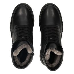 Gabor Damen Plateaustiefelette "Gabor Stiefelette Glattleder", Gr. 40schwarz, Glattleder, Schuhe