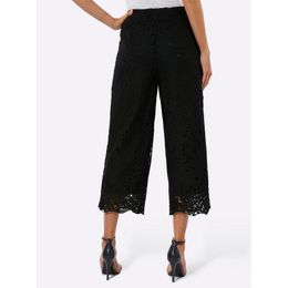 CR&Eacute;ATION L CREATION L Damen Schlupfhose, schwarz, Gr. 52, unifarben, 100% Polyester, Hosen