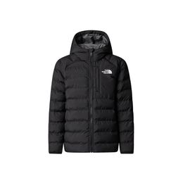 The North Face Outdoorjacke 'Perrito' M&auml;dchen Gr&ouml;&szlig;e 155/160 grau / schwarz / wei&szlig;