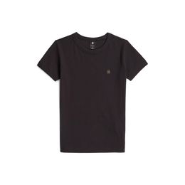 G-Star Raw G-STAR Damen T-Shirt "Rib Cap Sleeve T-Shirt"dk schwarz, Gr. XL, 94% Baumwolle (Biologisch), 6% Elasthan, Shirts