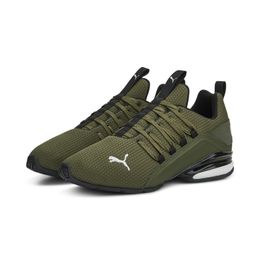 Puma Herren Trainingsschuh "Axelion Refresh Laufschuhe Herren", Gr. 41, gr&uuml;n, Obermaterial: Synthetik, Textil; Futter: Textil; Innensohle: Textil;