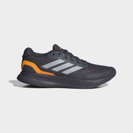 Herren Laufschuh "RUNFALCON 5", adidas Performance, Gr. 47, schwarz, Synthetik, Textil, Schuhe
