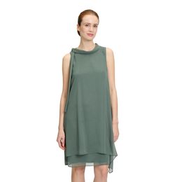 Vera Mont Damen Cocktailkleid "Damen ohne Arm", grün, Gr. 48, Chiffon, Obermaterial: 100% Polyester; Futter: 100% Polyester, Kleider, Schluppe