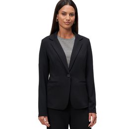 Zero Damen Jackenblazer "Damen mit Paspeltaschen", gr&uuml;n, Gr. 44, unifarben, Twill, Obermaterial: 96% Polyester, 4% Elasthan, Blazer, weiteres Detail