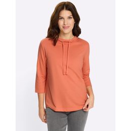 Classic Basics Damen Sweatshirt, orange, Gr. 50, unifarben, 50% Baumwolle, 50% Polyester, Sweatshirts