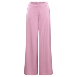 Vera Mont Damen Stoffhose "Damen mit Taschen", rosa, Gr. 40, Satin, Obermaterial: 100% Polyester, Hosen, Material